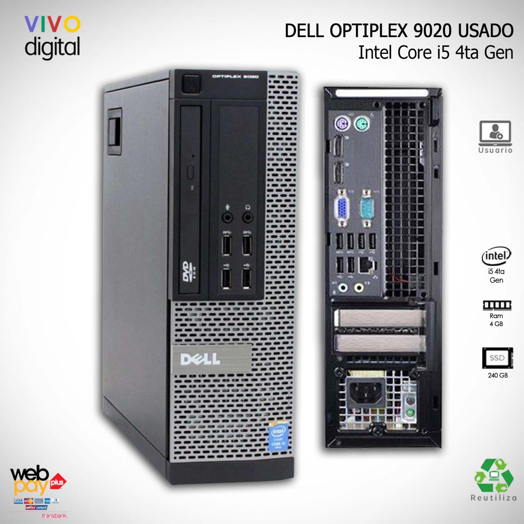 DELL OPTIPLEX 9020 SFF | Intel i5