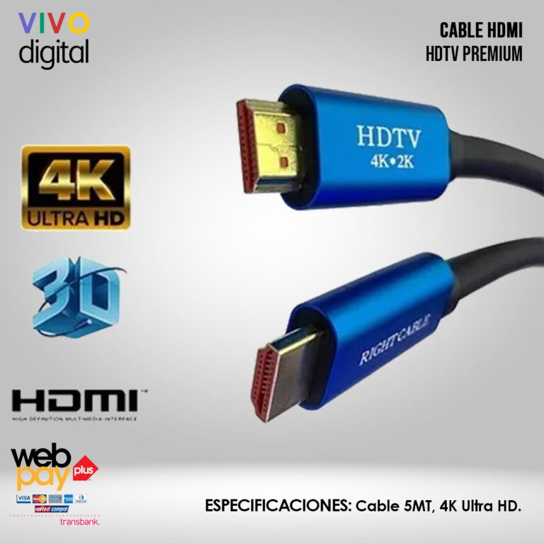Cable HDMI 4K | HDTV PREMIUM
