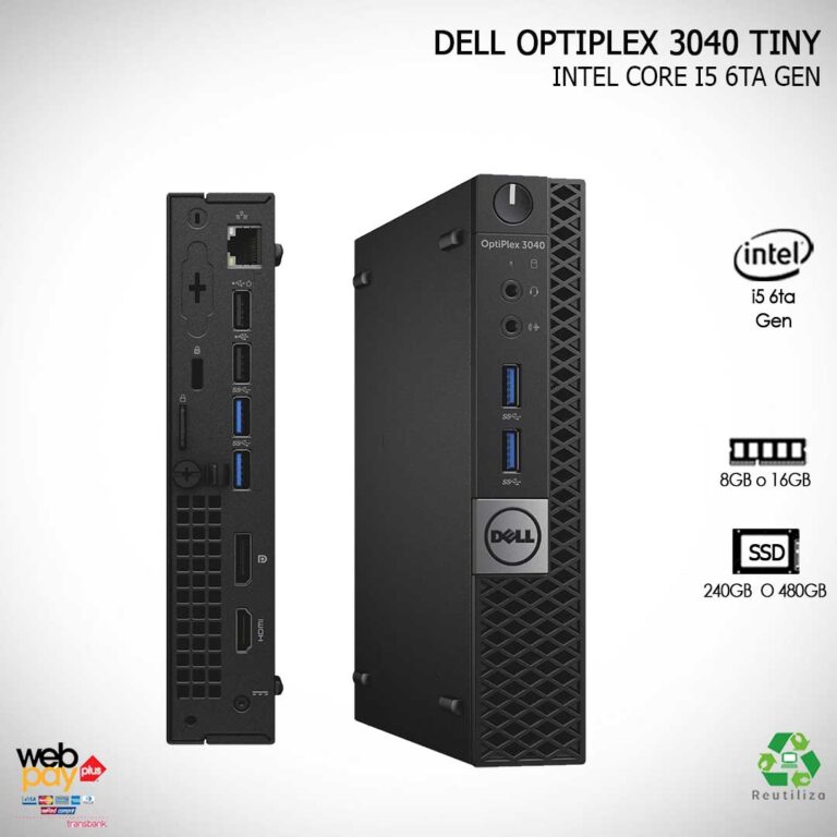 PC Dell Optiplex 3040 Tiny: ¡Compacto y Potente!
